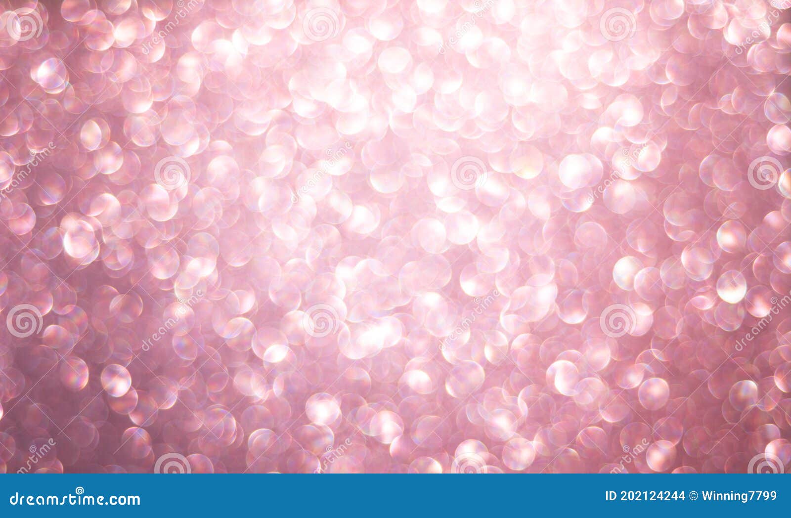 Defocused Abstract Pink Twinkle Light Background. Stock Photo - Image ...