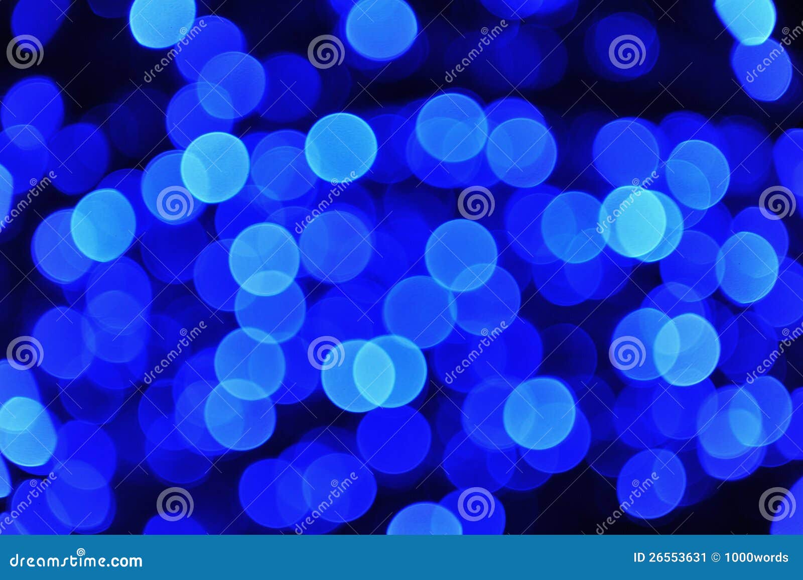 Blue Lights And Ventilation System In Long Line On Ceiling Of The Dark ...