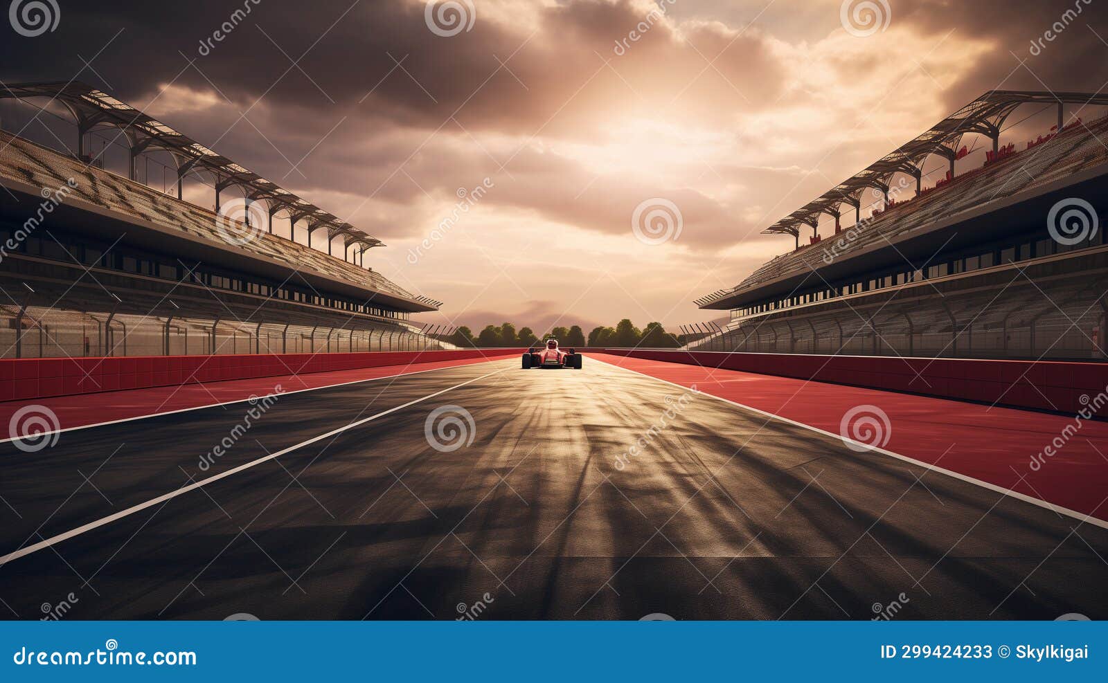 Defocused Blurred Motion of a Racing Car Stock Image - Image of drive ...