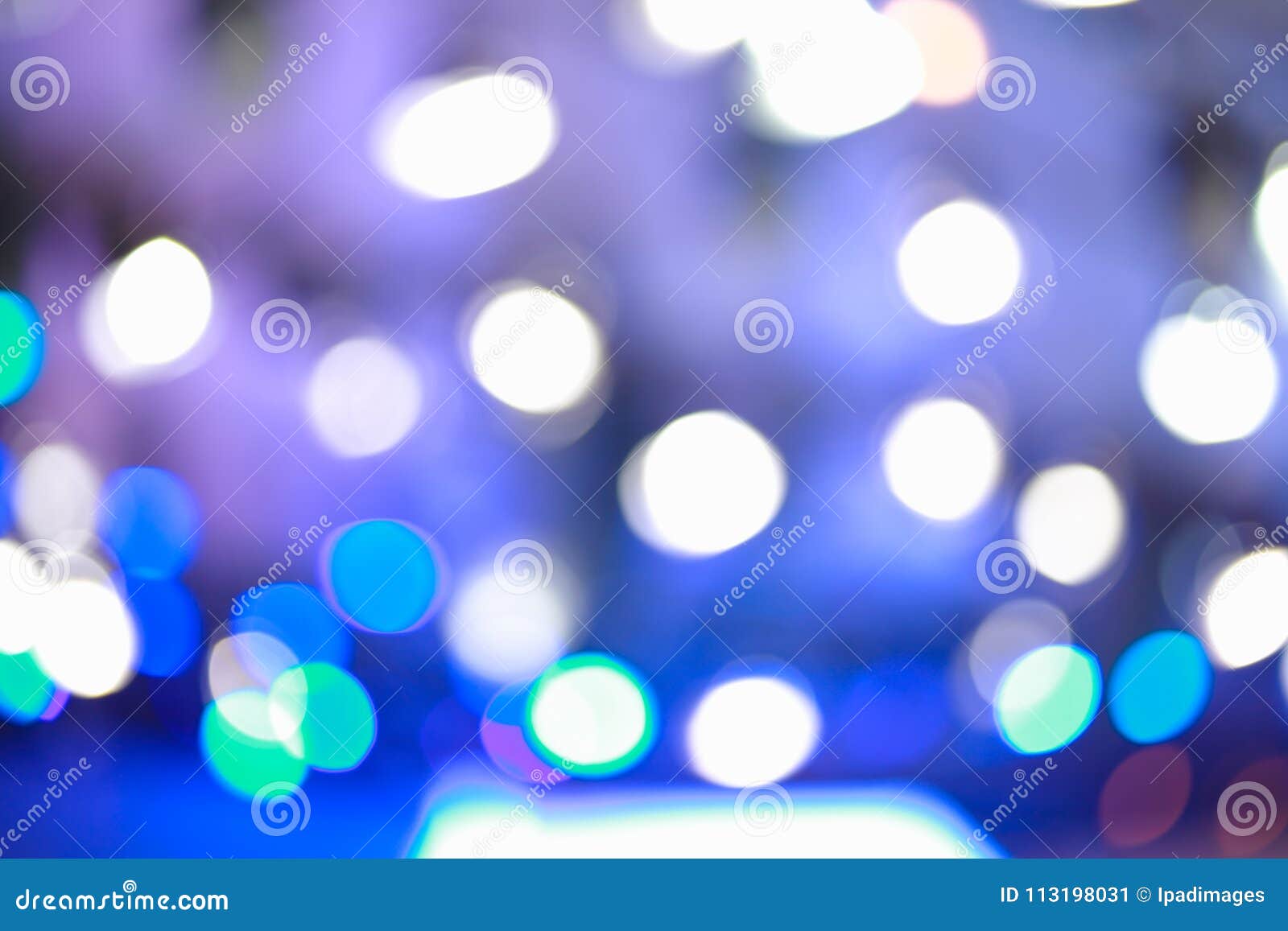Defocused Blurry Focus Lighting Blue Effects Background Stock Image ...