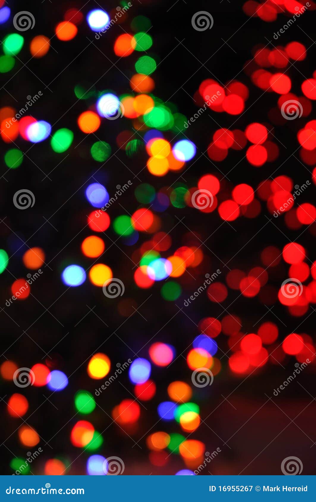 Defocused Christmas Lights stock image. Image of vertical - 16955267