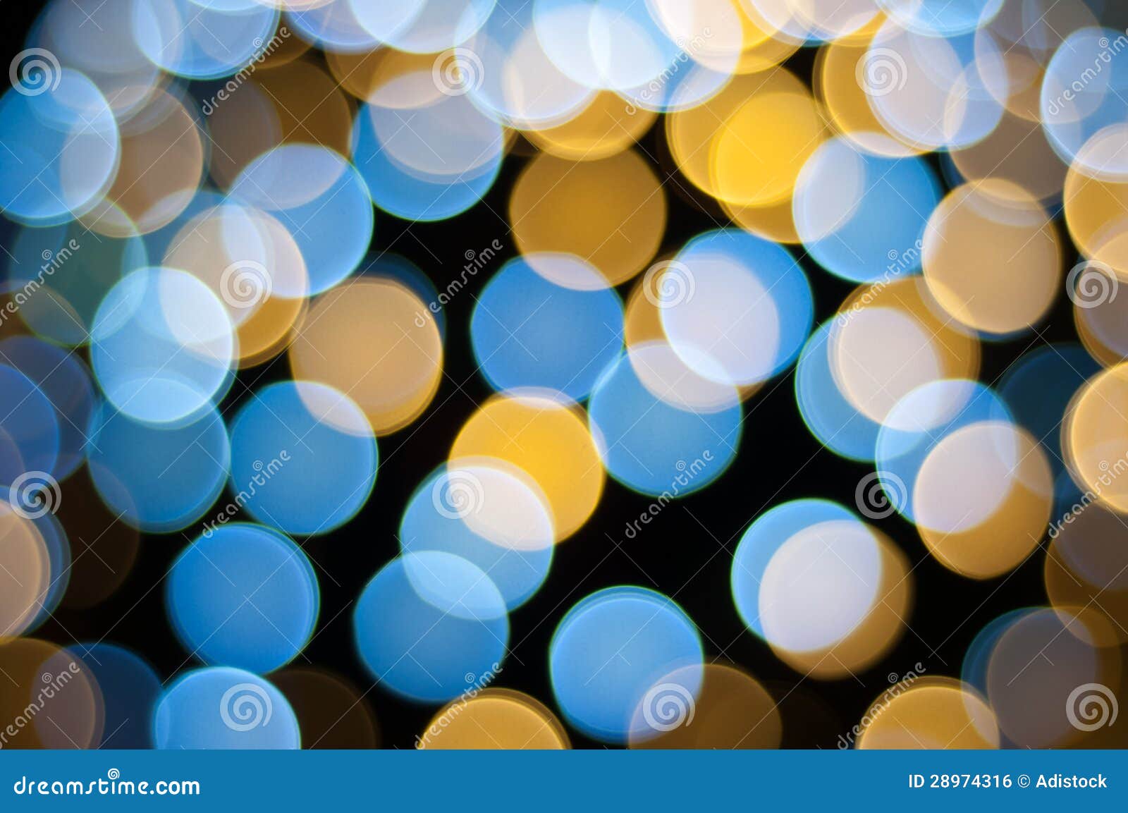 Defocused Christmas Lights Background Stock Photo - Image of ...