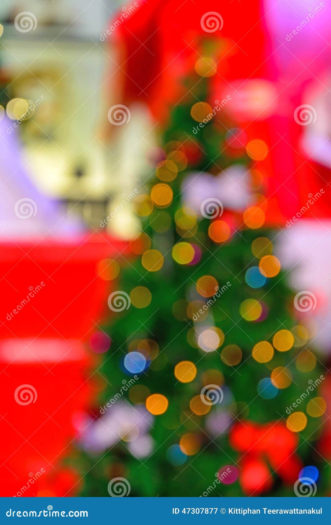 Defocused Christmas Lights Background Stock Image - Image of lights ...
