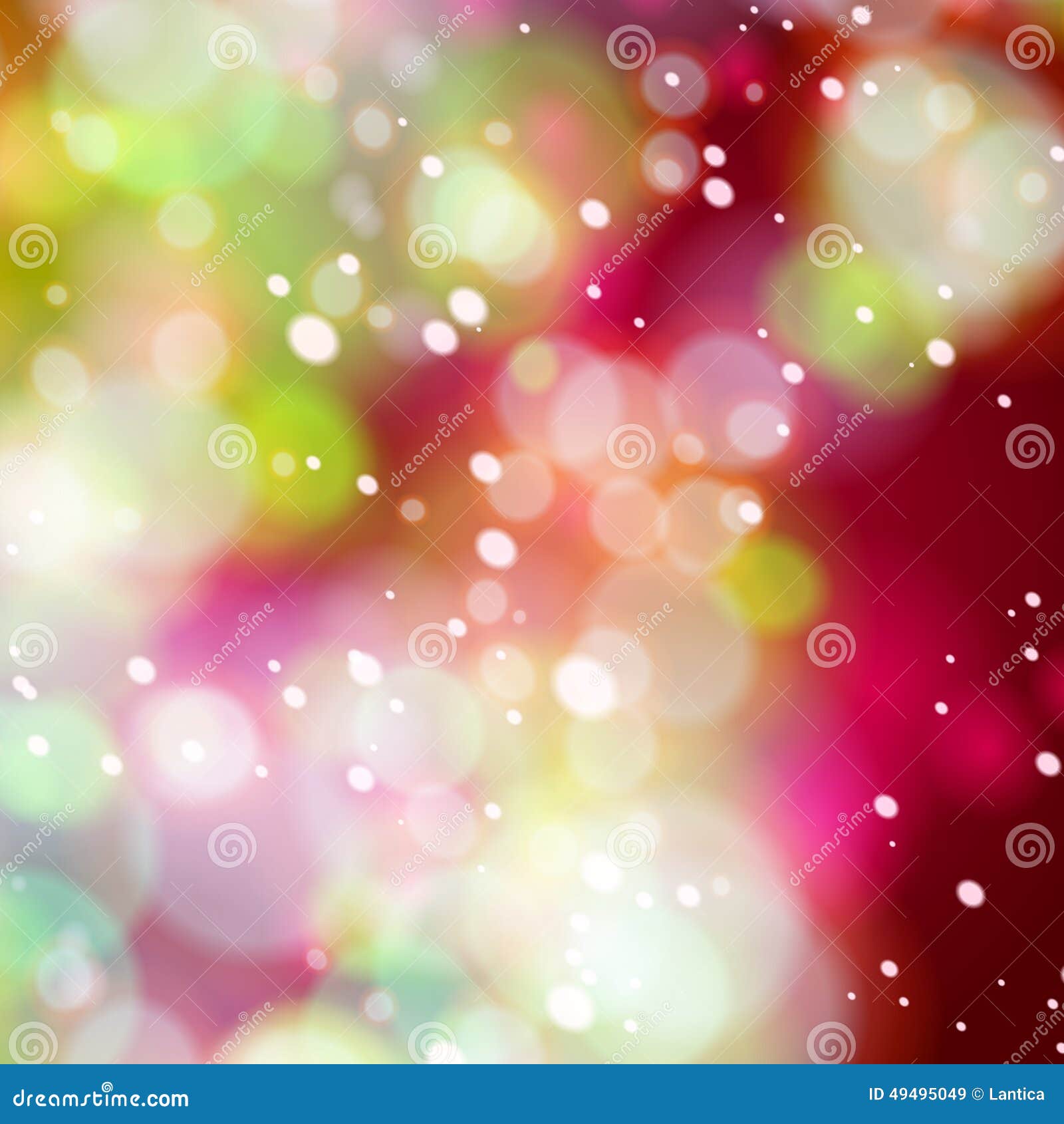 Defocused christmas lights stock vector. Illustration of candle - 49495049