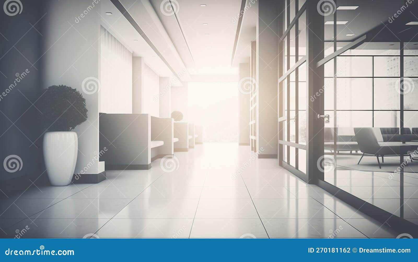 Empty Hotel Luggage Cart. Hotel Baggage Trolley Vector Illustration ...