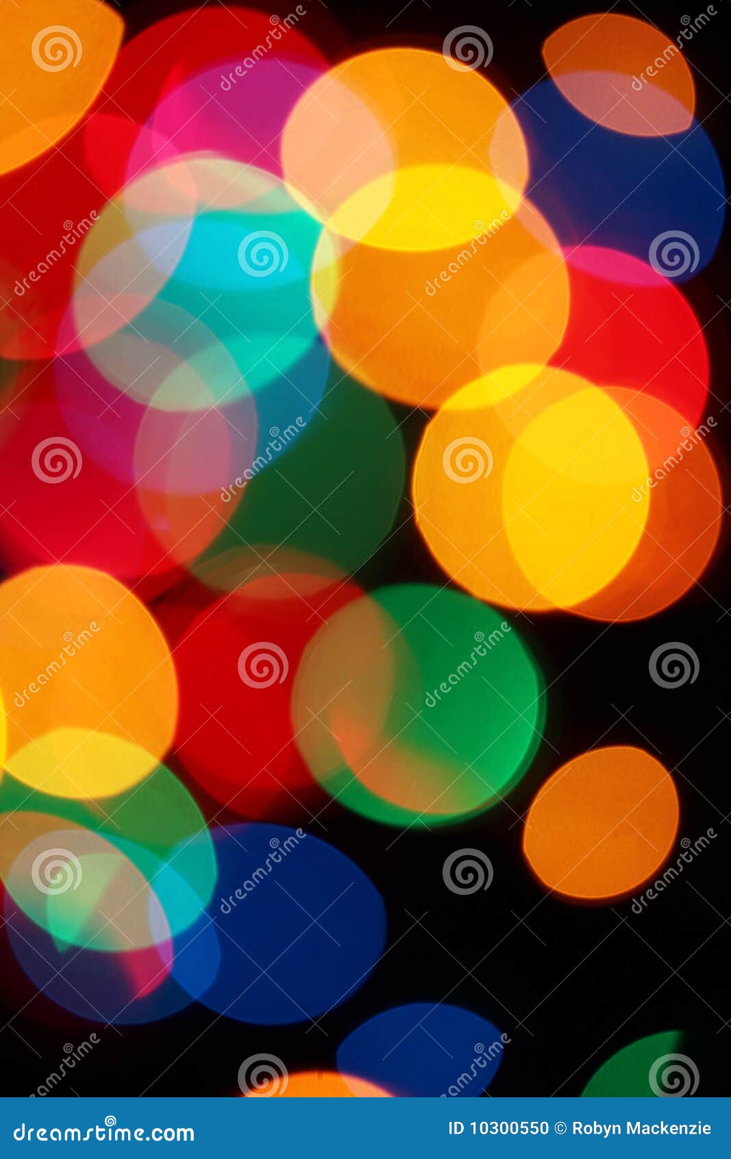 Defocused Lights stock photo. Image of decoration, orange - 10300550