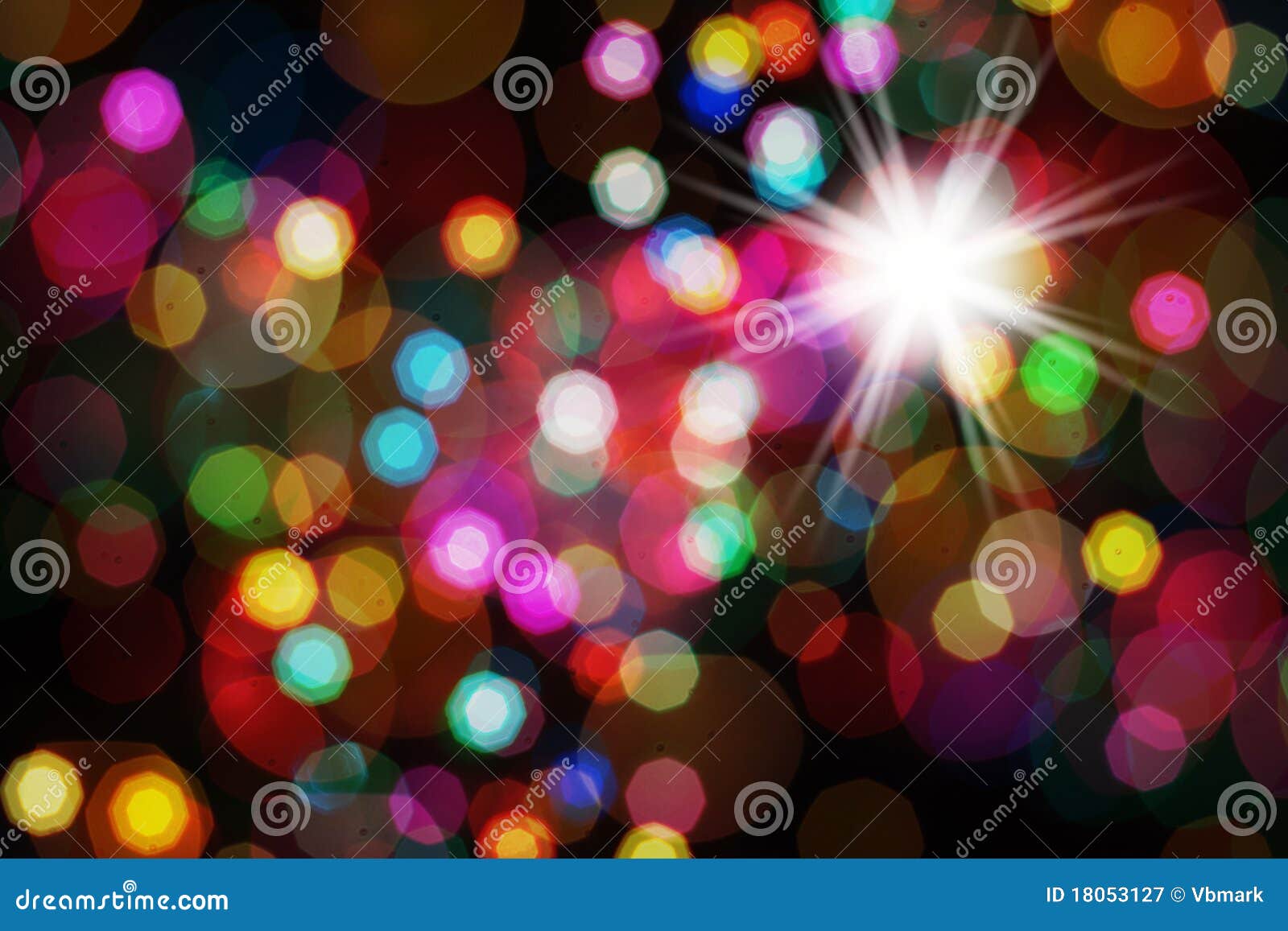 Defocused lights stock image. Image of lighting, shape - 18053127
