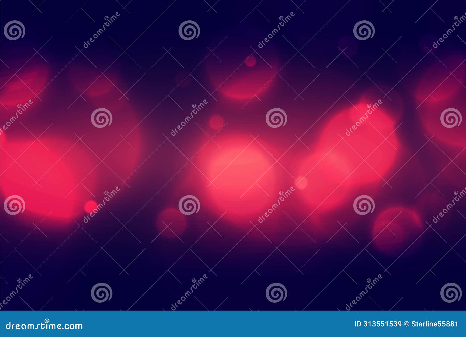 Defocused Red Blurred Light Effect Bokeh Background Stock Vector ...