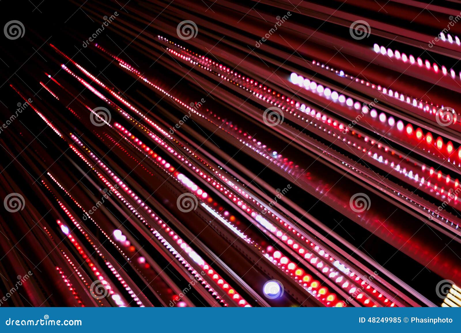 Defocused Red Light Background Stock Image - Image of bokeh, technology ...