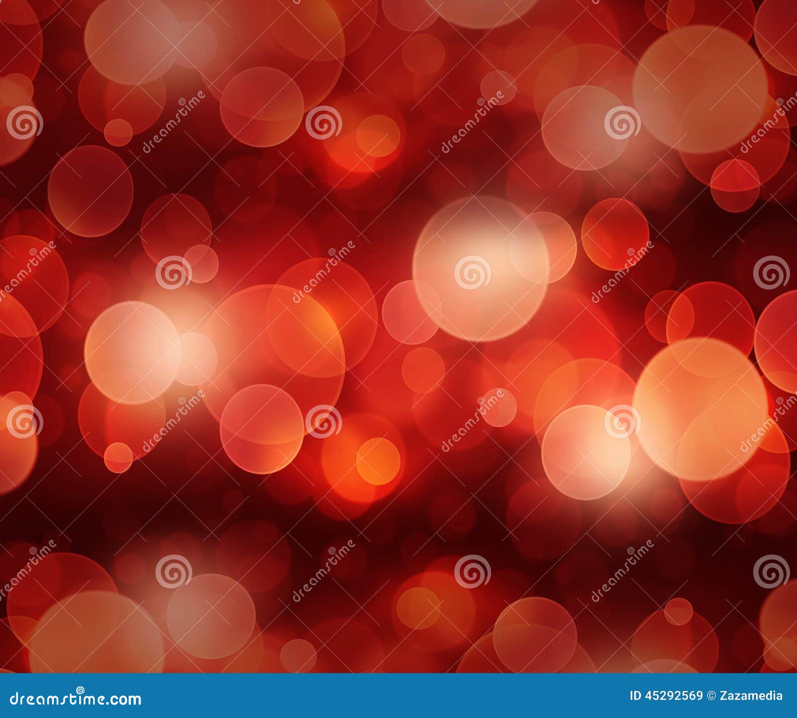Defocused Red Light Dots Against Background Stock Illustration ...