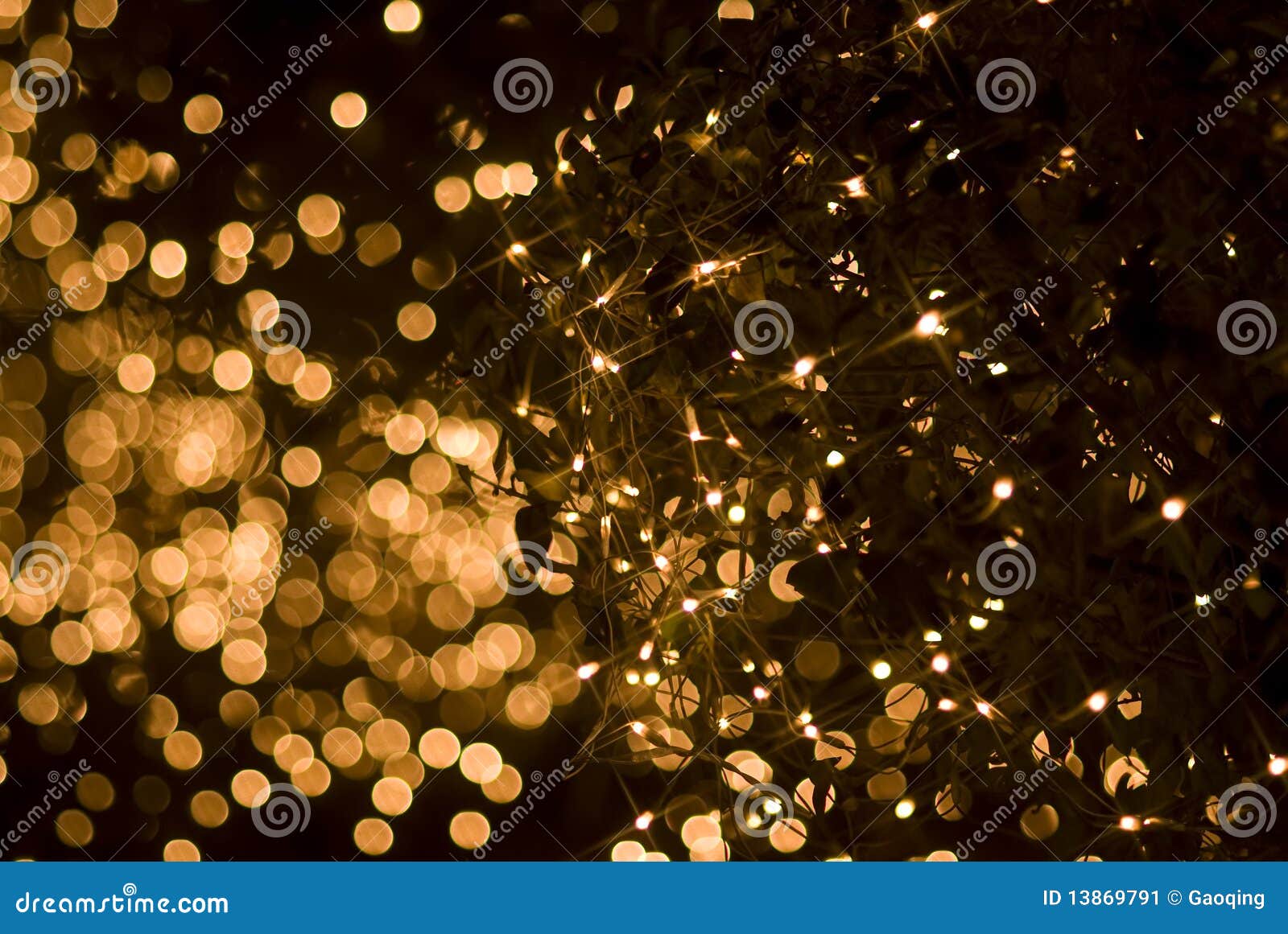 Defocused Yellow Light Effect Stock Image - Image of effect, electric ...