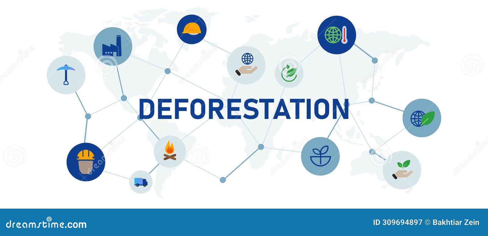 Deforestation Cutting Tree Nature Ecology Environment Destroy Forest ...