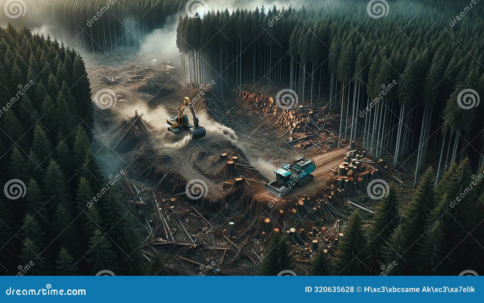 Deforestation Driven by Urbanization and Industrialization, Revealing ...