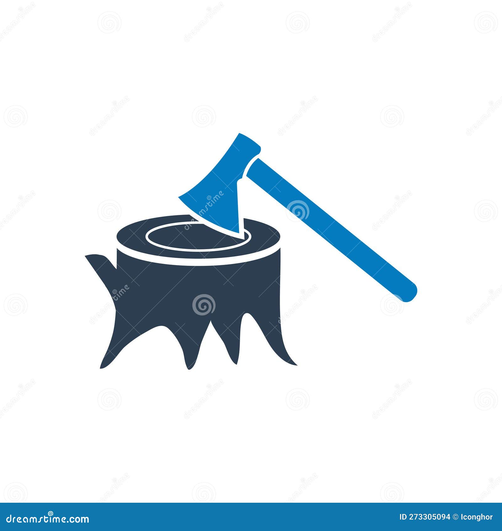 Deforestation Icon. Editable Vector EPS Symbol Illustration Stock ...