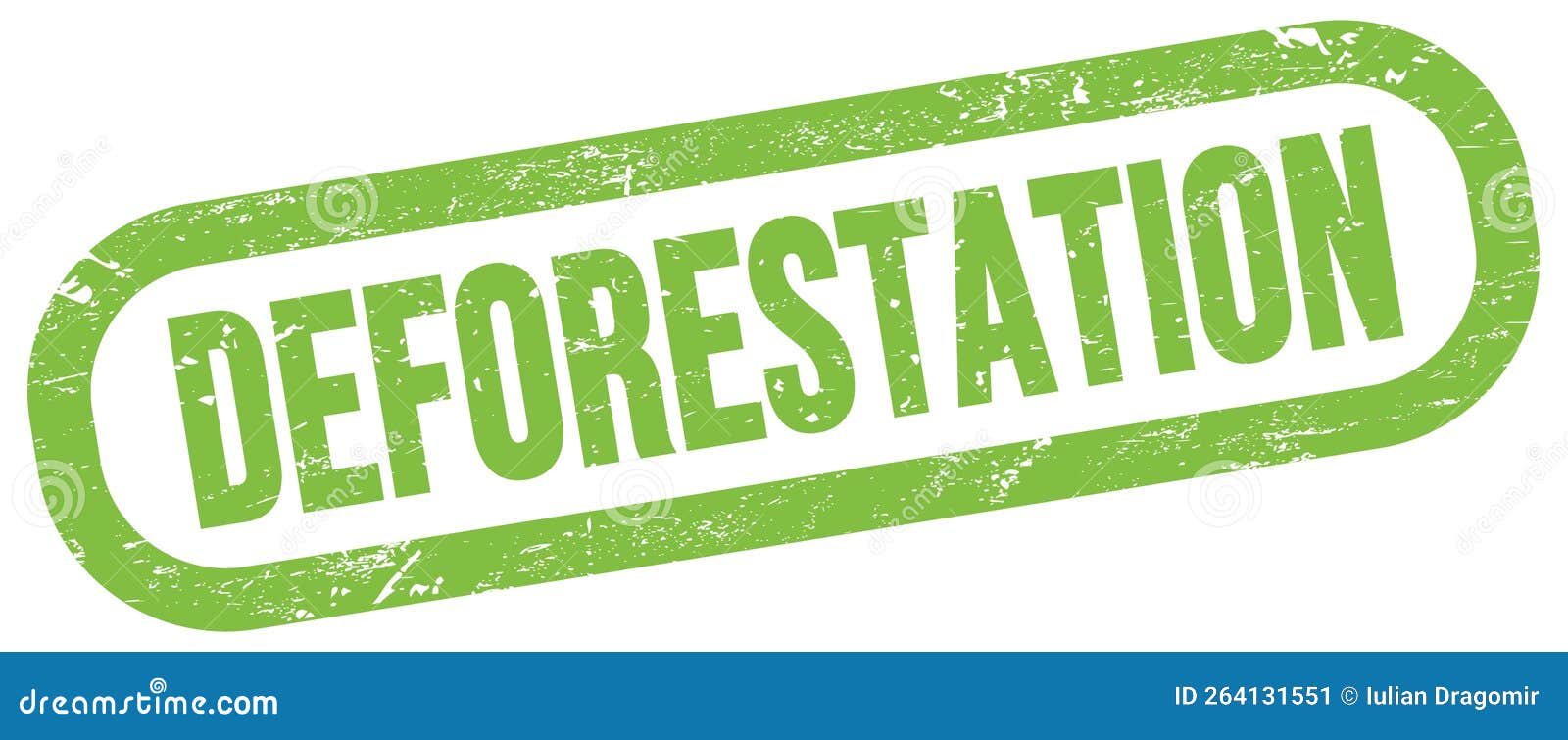 Deforestation Sign Isolated On White Background. Stop Deforestation ...