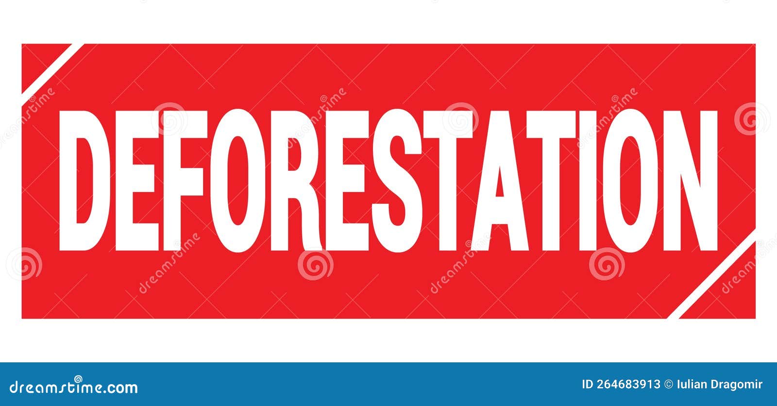 Deforestation Sign Isolated On White Background. Stop Deforestation ...
