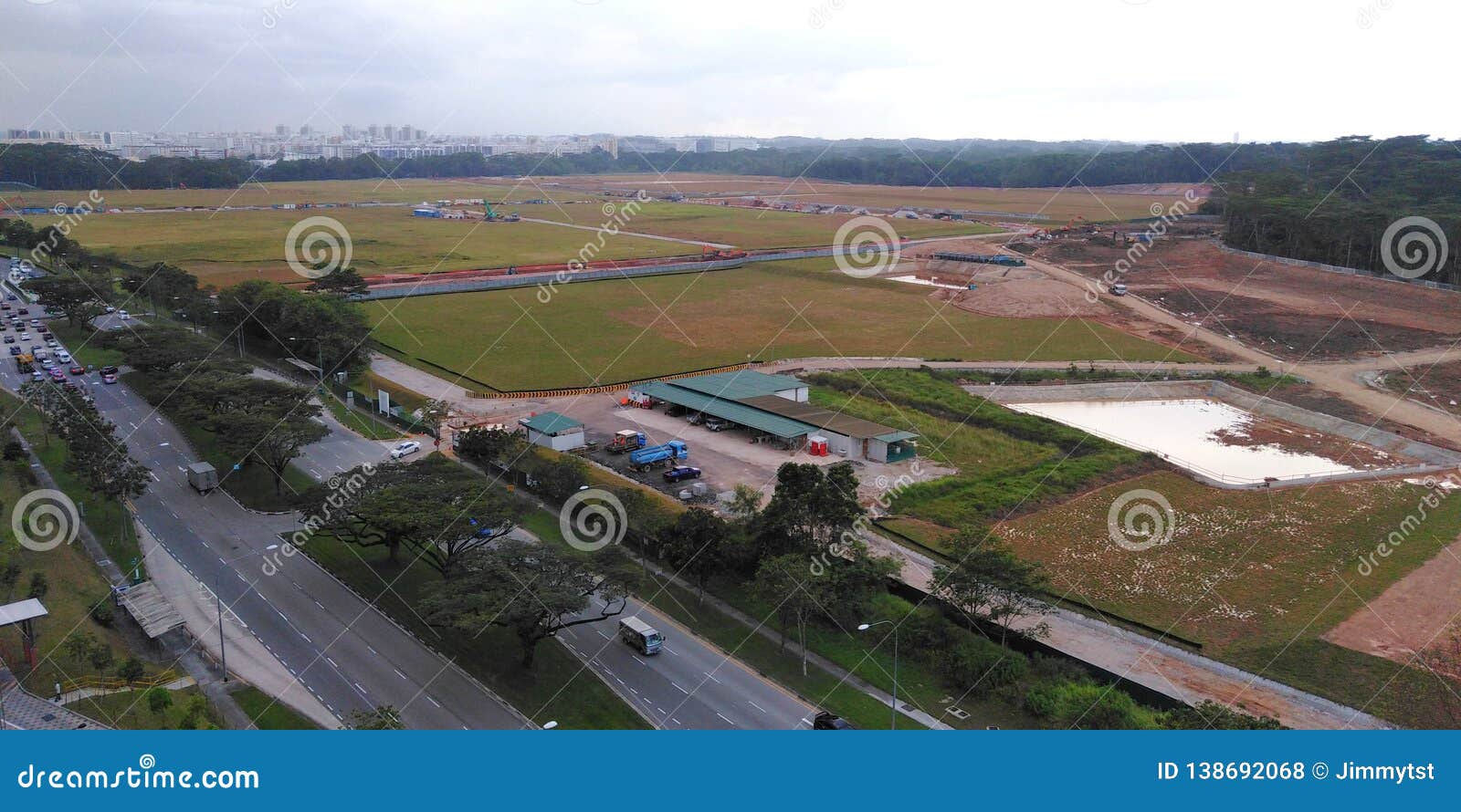 Deforestation and Urbanisation Stock Photo - Image of housing, land ...
