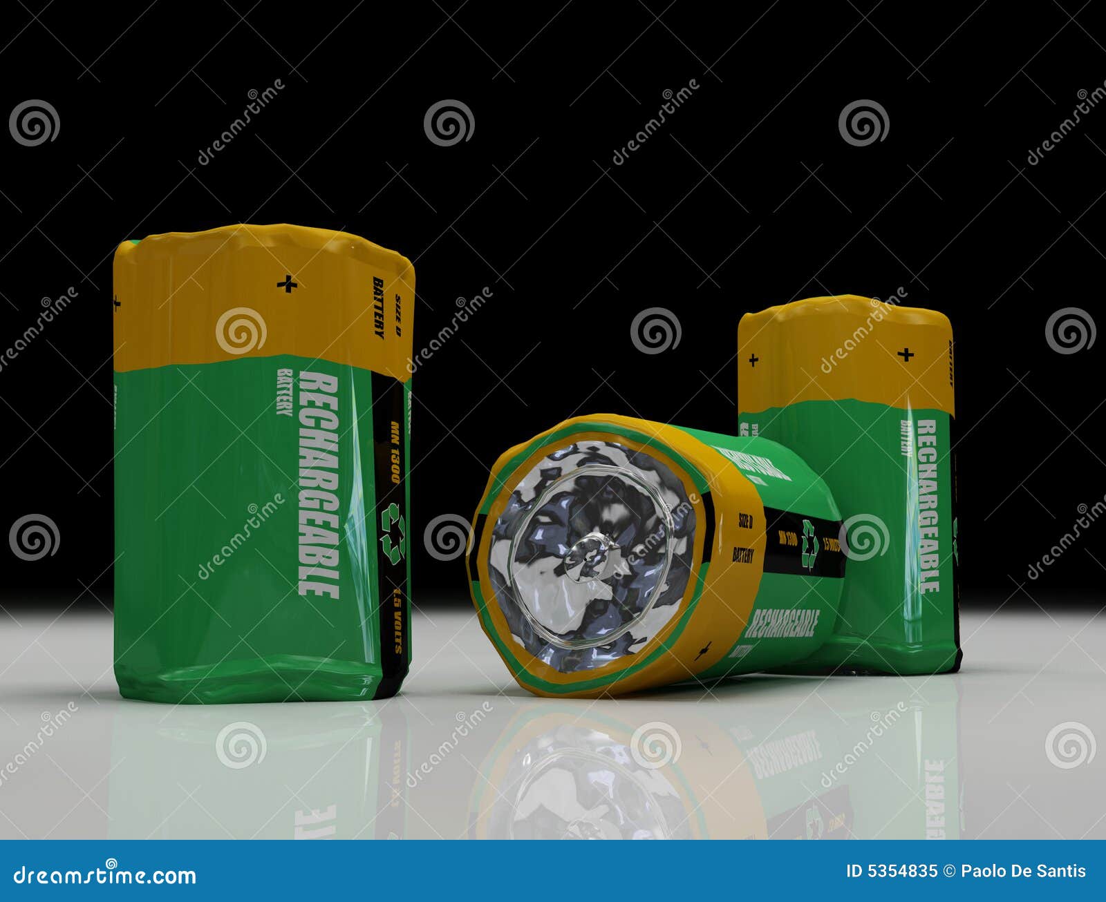Deformed Battery Picture. Image: 5354835