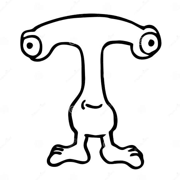 Deformed puppet stock vector. Illustration of character - 27310562