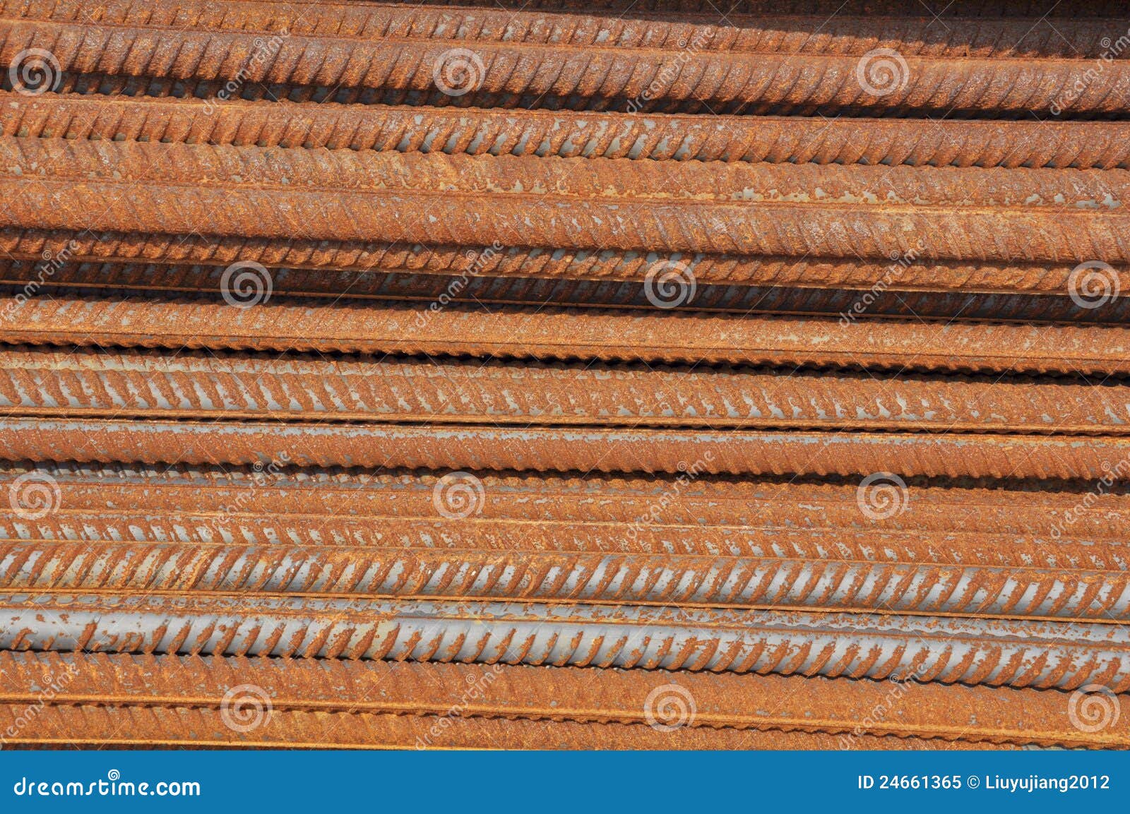 Deformed Steel Bar stock image. Image of blue, mild, manganese - 24661365