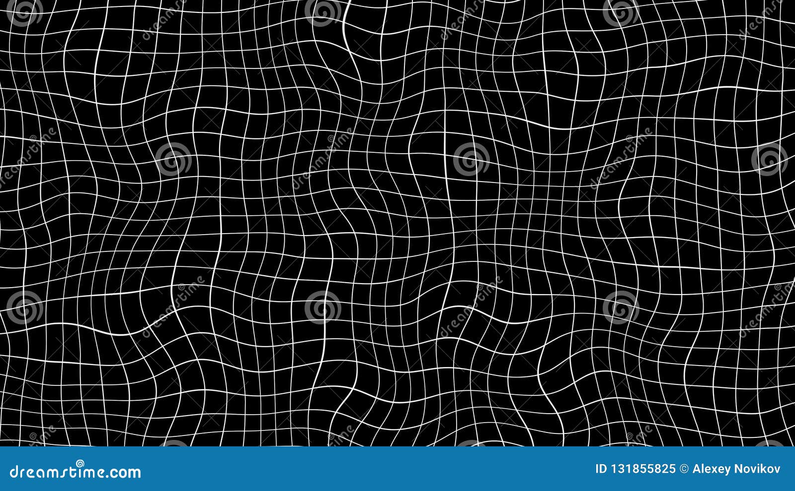 Deforming Grid Background Illustration Stock Illustration ...