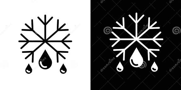 Defrost Icon Isolated Flat Vector in Outline Stock Vector ...