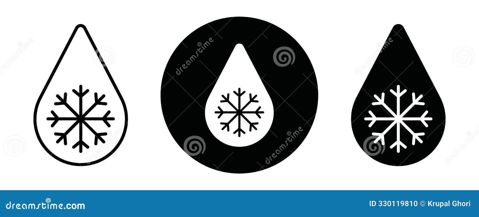 Defrost Outline Icon Collection or Set. Defrost Thin Vector Line Art ...