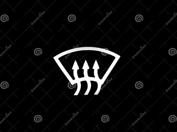 Defrost symbol stock photo. Image of defrost, gauge, automotive - 12329940