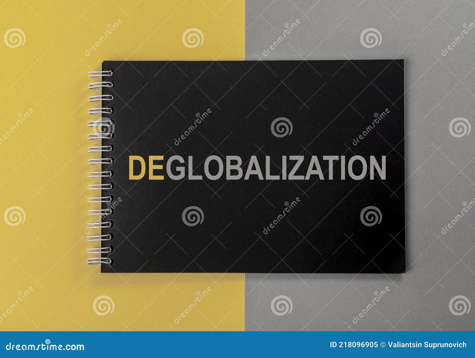 Deglobalization Concept. Word about Anti Globalism, Reverse ...