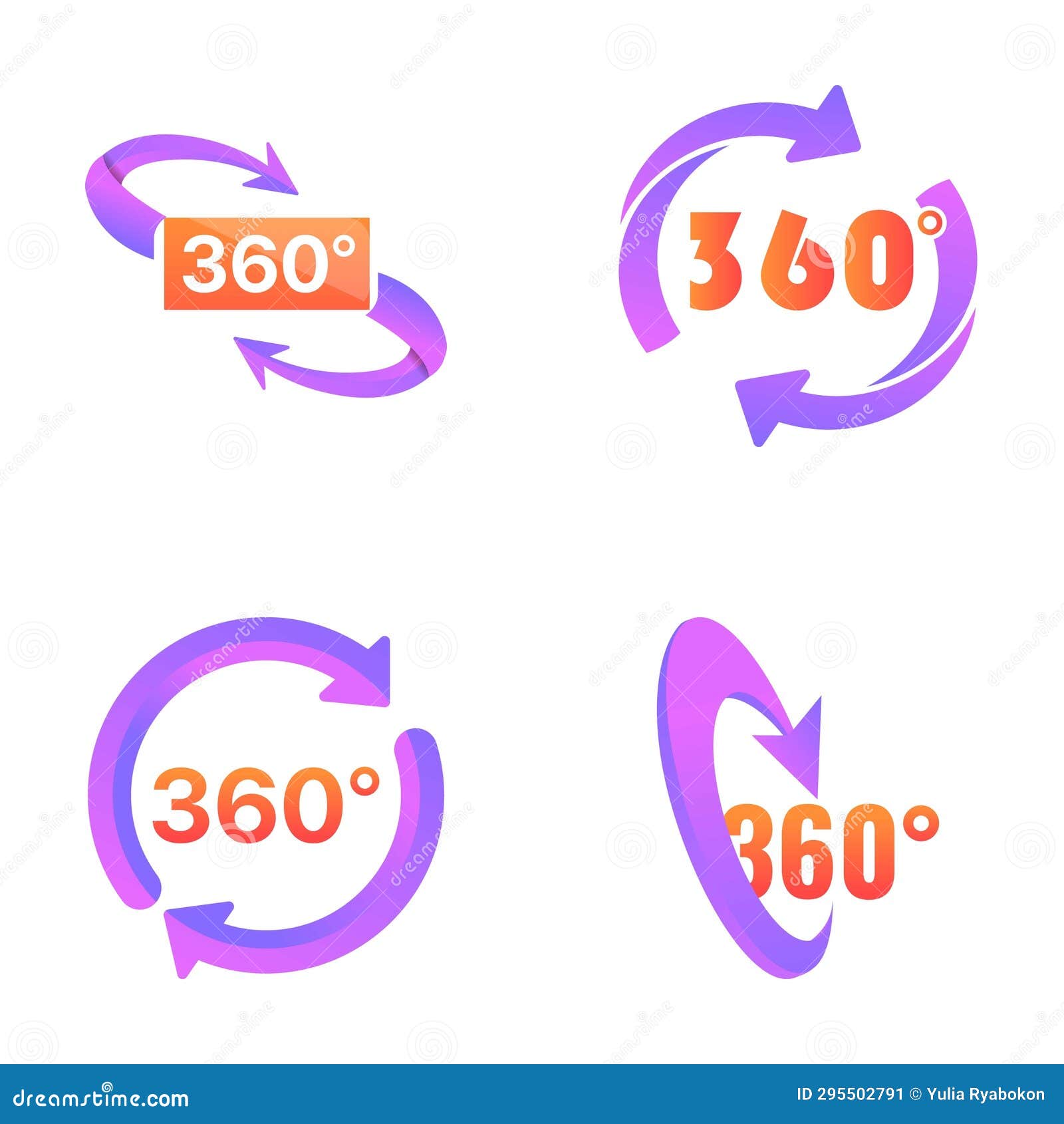 Degree 360 Icons Set Cartoon Vector. Rotation Three Hundred Sixty ... Degree 360 Icons Set Cartoon Vector. Rotation Three Hundred Sixty ...