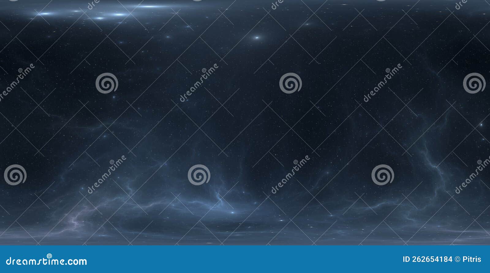 360 Degree Full Sphere Panoramic Space Background with Starfield and ...