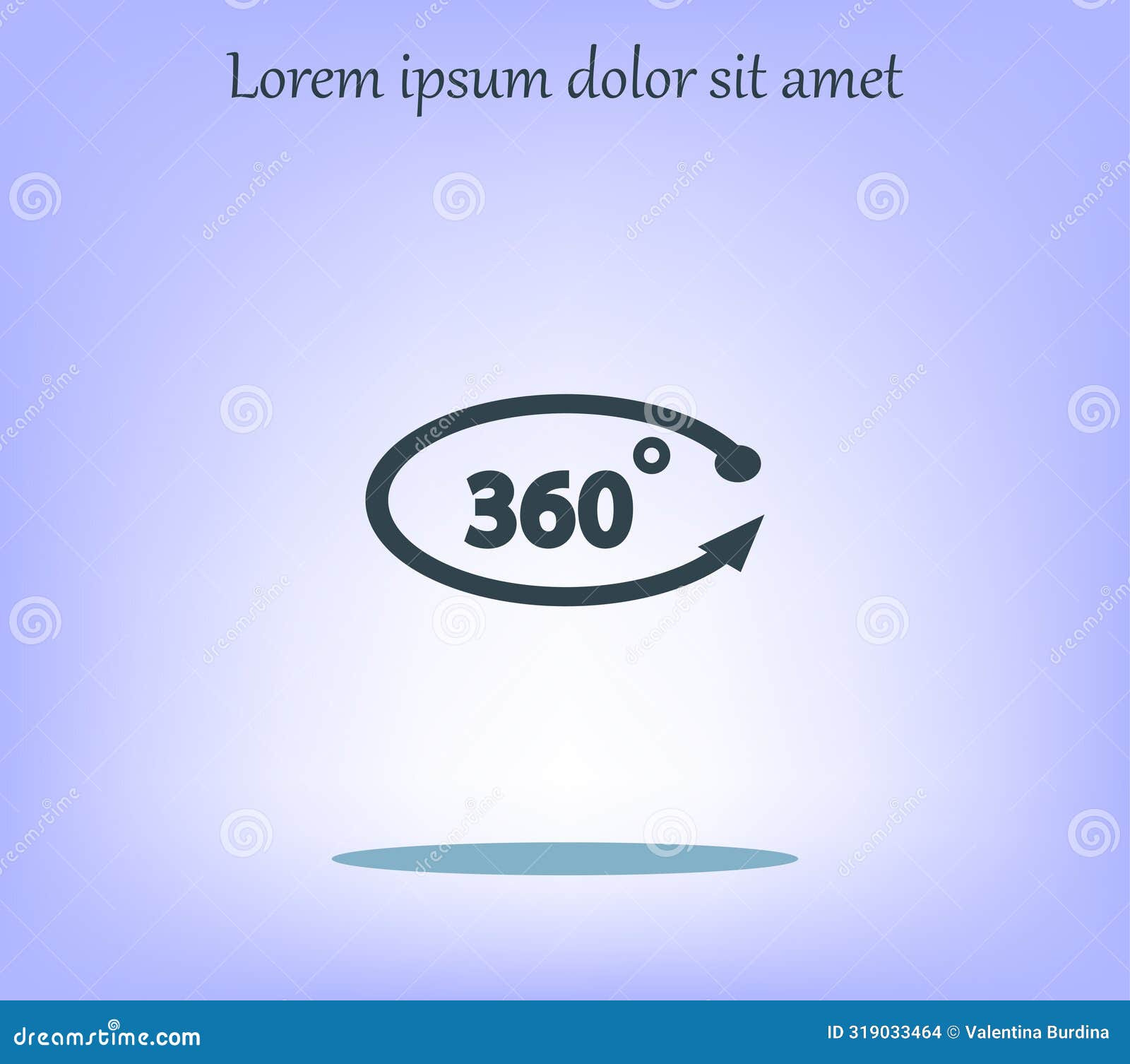 Vector Illustration of Gray Background with Gradient Stock Vector ...