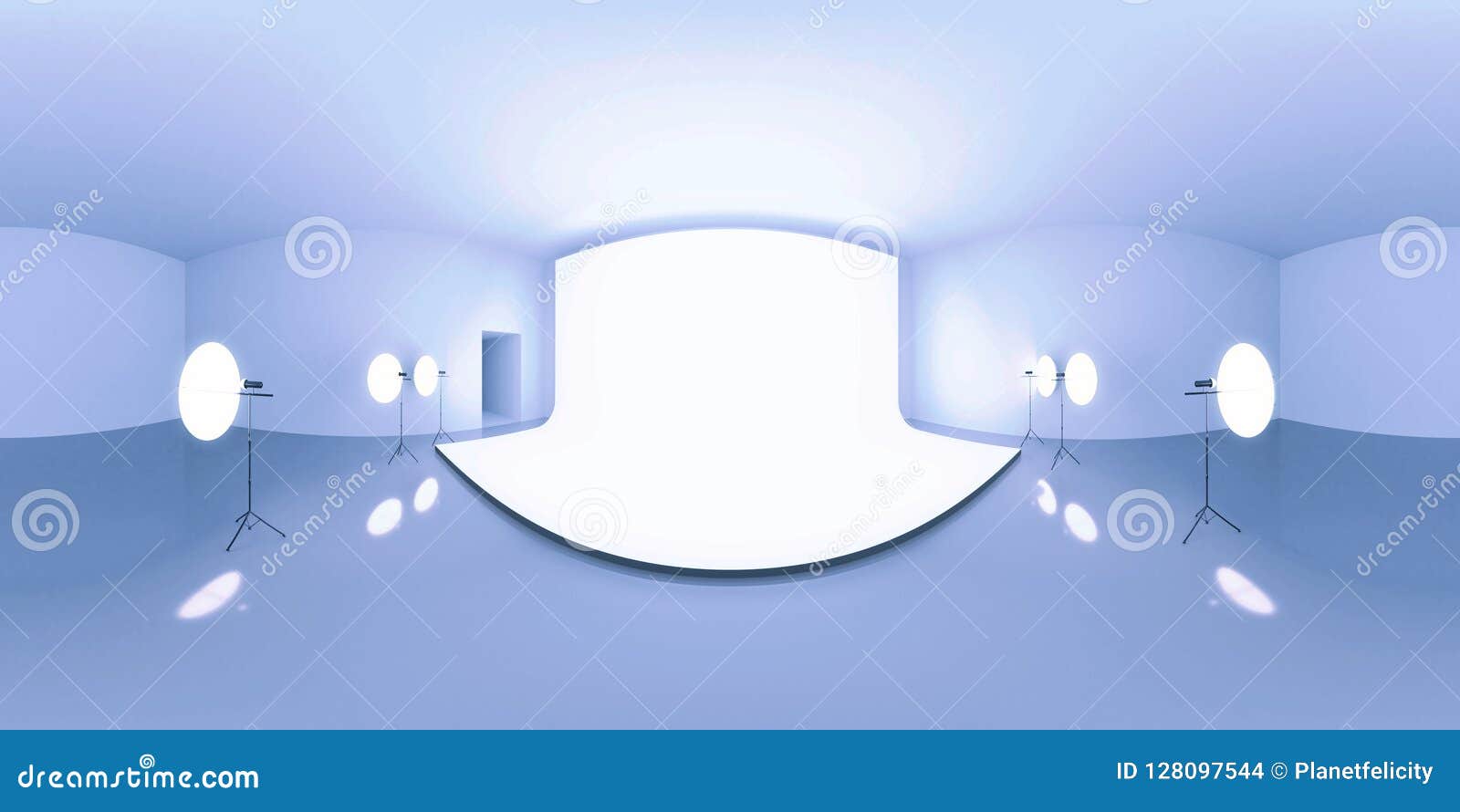 HDRI Environment Map, Abstract Spherical Panorama Background with Photo ...