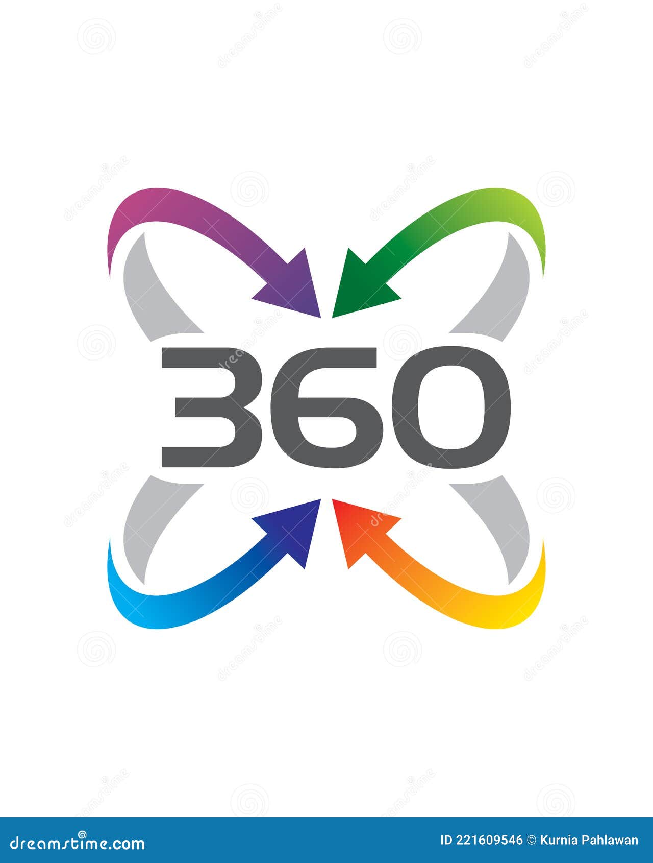 360 Degree Logo, 360 Logo Design, Unique Logo Design, 360 Icon Design ...