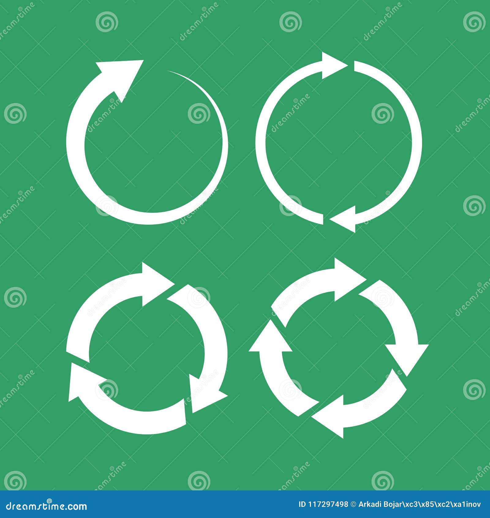 270-degree Loop Warning Sign. Vector Illustration Decorative Design ...