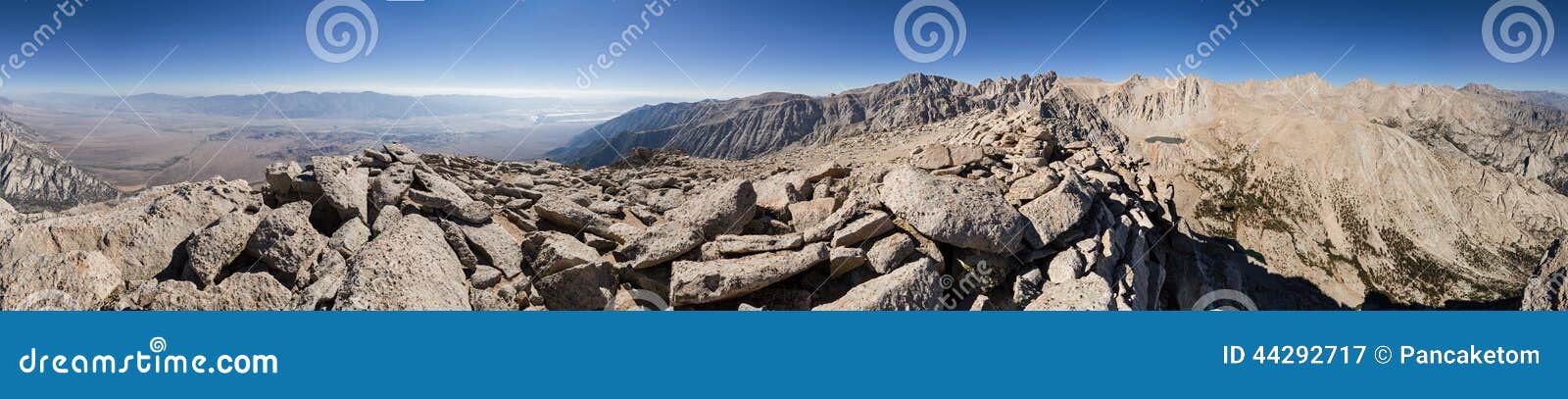 360 Degree Mountain Panorama Stock Image - Image of vast, lone: 44292717