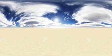 360 Degree Nature Environment Texture Background. Landscape HDRI Map ...