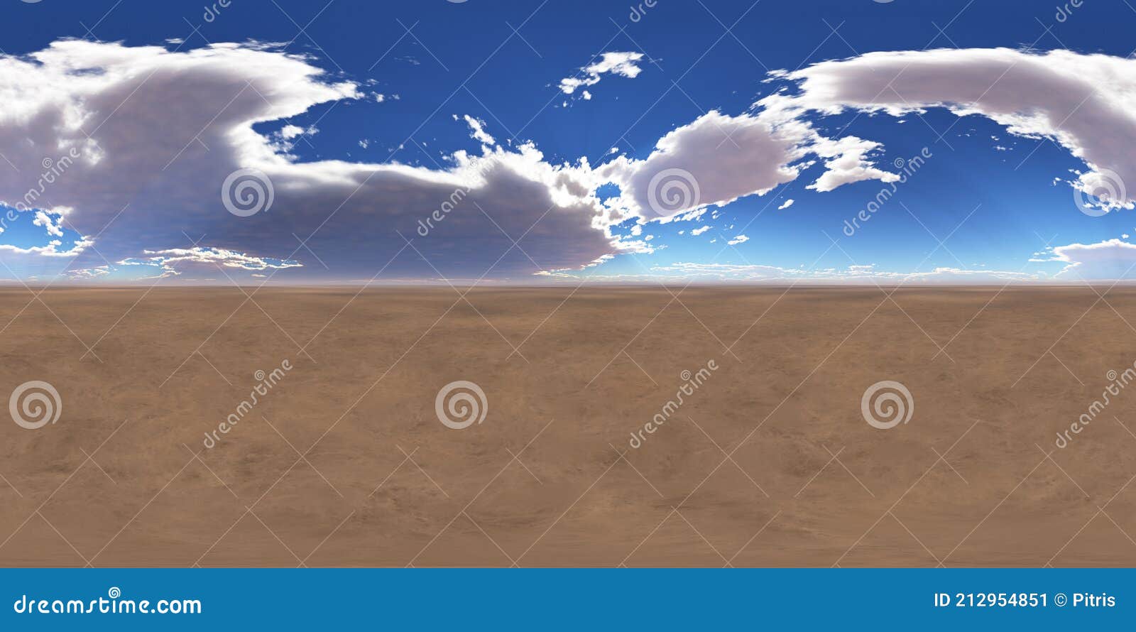 360 Degree Nature Environment Texture Background. Landscape HDRI Map ...