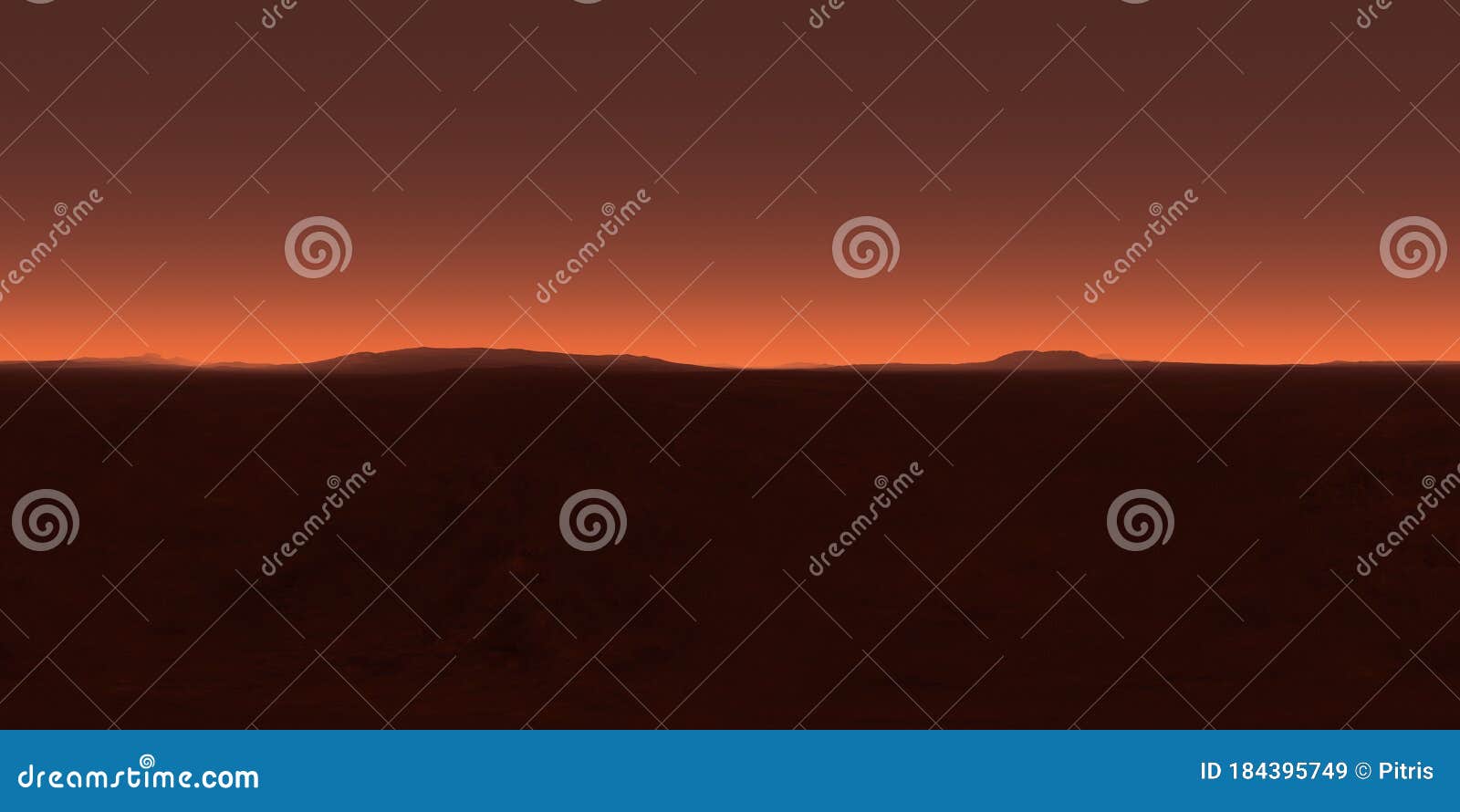 360 Degree Night Desert Landscape. Equirectangular Projection ...