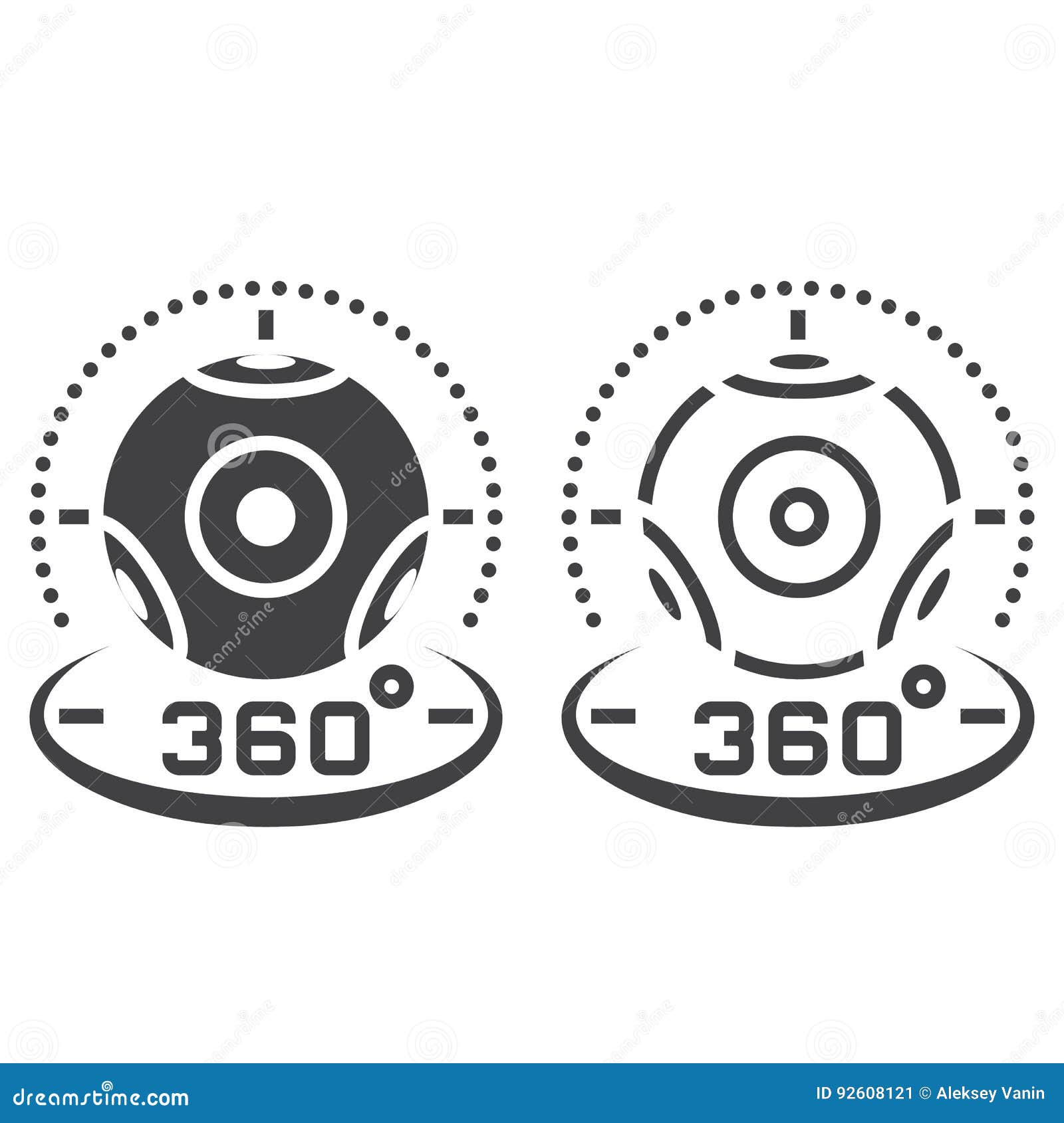 360 Degree Panoramic Video Camera Line Icon, Outline and Solid V Stock ... 360 Degree Panoramic Video Camera Line Icon, Outline and Solid V Stock ...