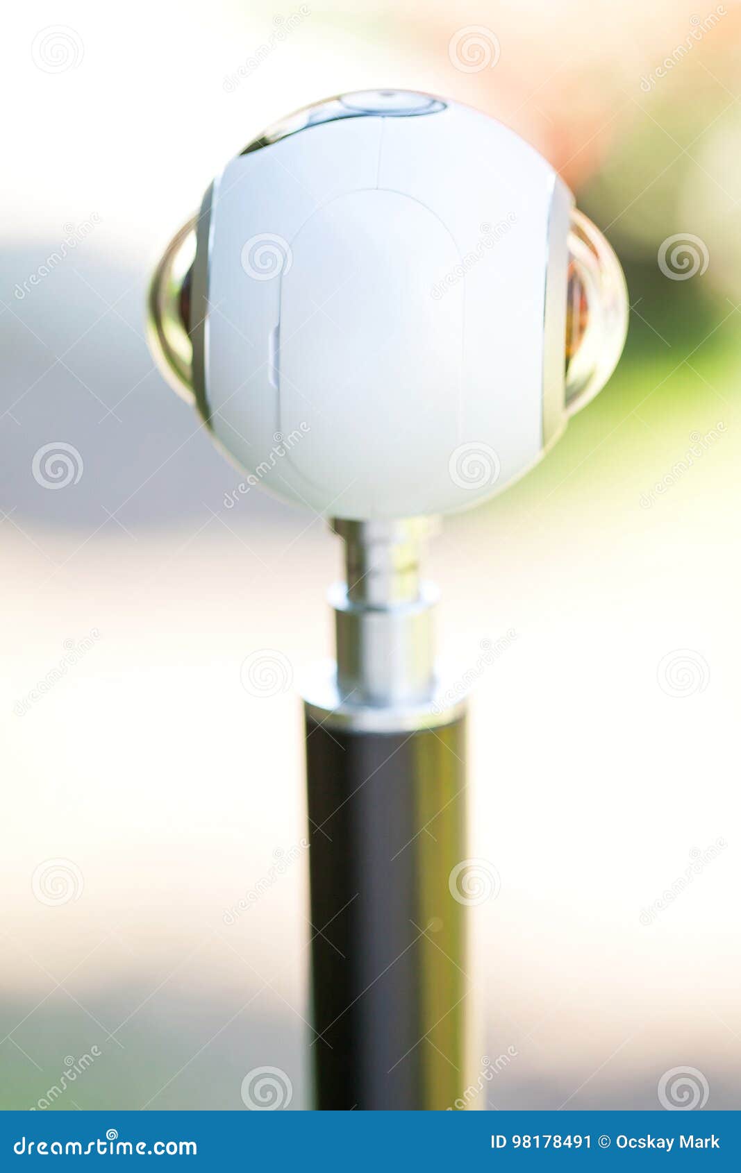 360 Degree Panoramic Virtual Tour Camera Stock Image - Image of rotate ...