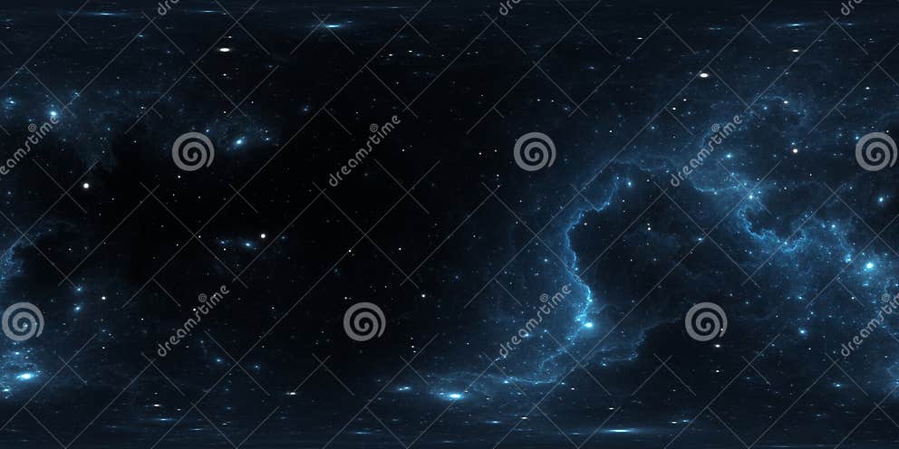 360 Degree Space Panorama, Equirectangular Projection, Environment Map ...