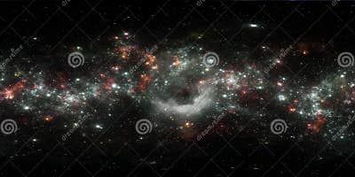360 Degree Space Panorama, Equirectangular Projection, Environment Map ...
