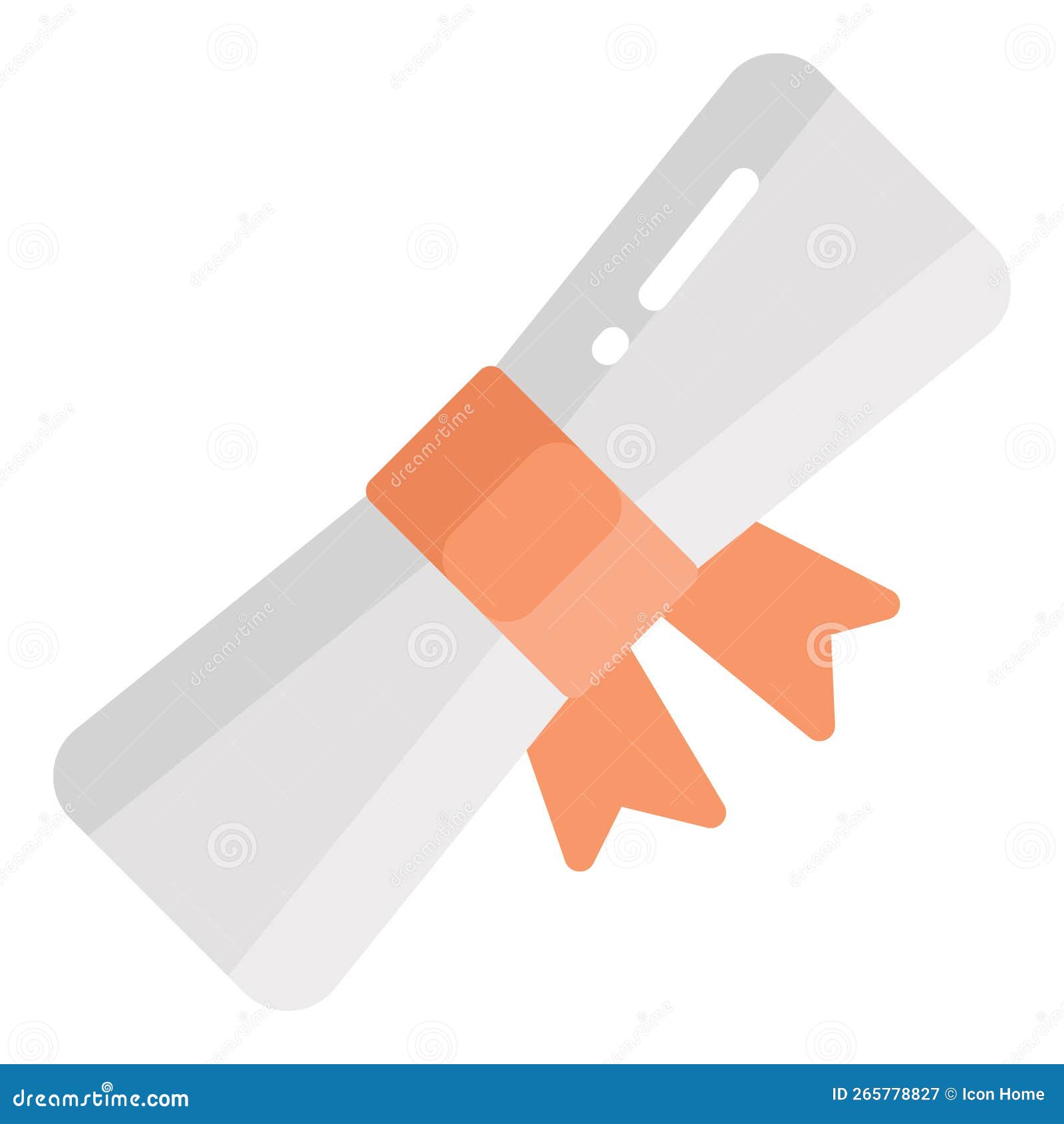 Degree Vector Flat Icon, School and Education Icon Stock Vector ...