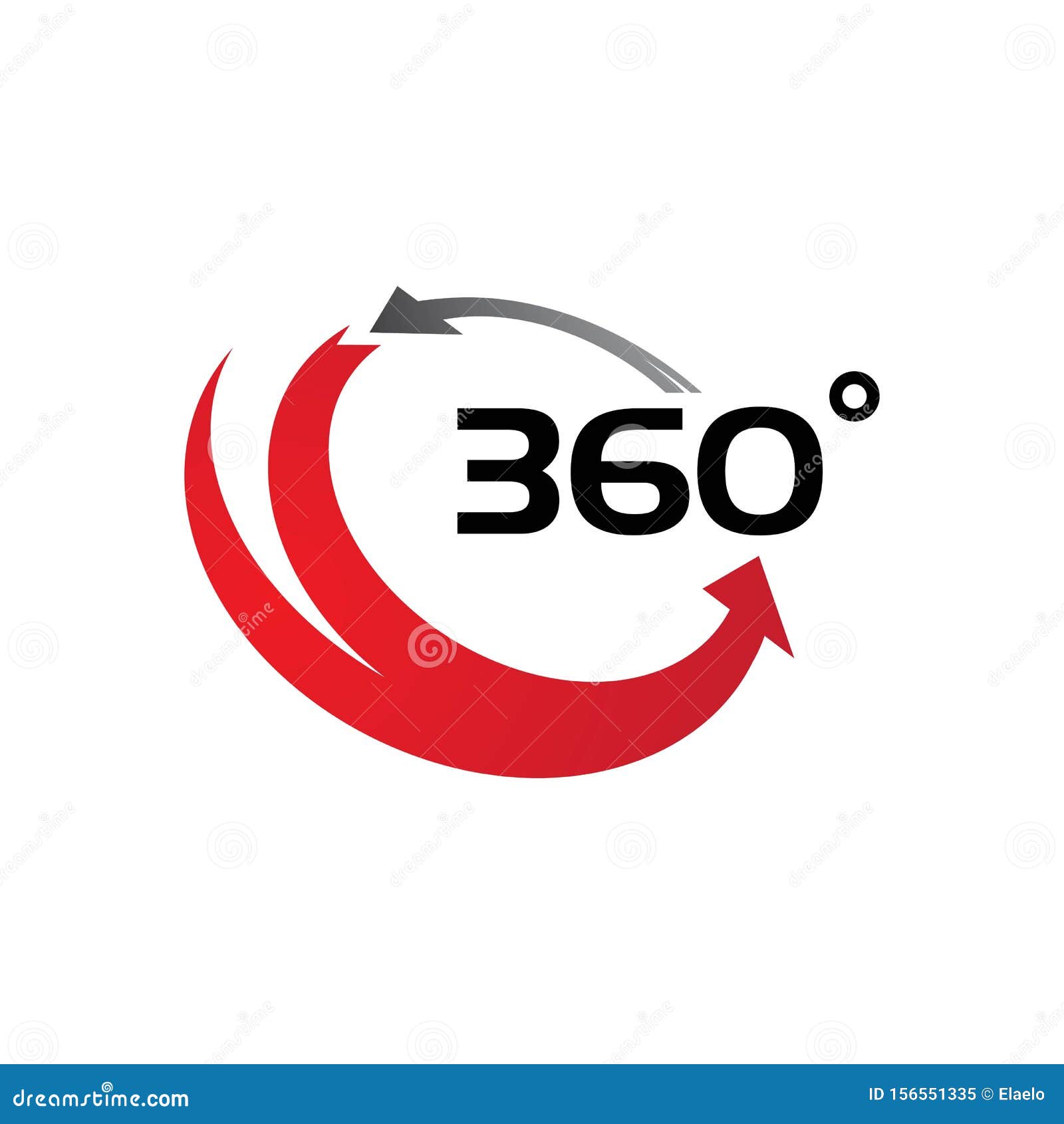 360 Degree Cycle Vector Arrow | CartoonDealer.com #122803731