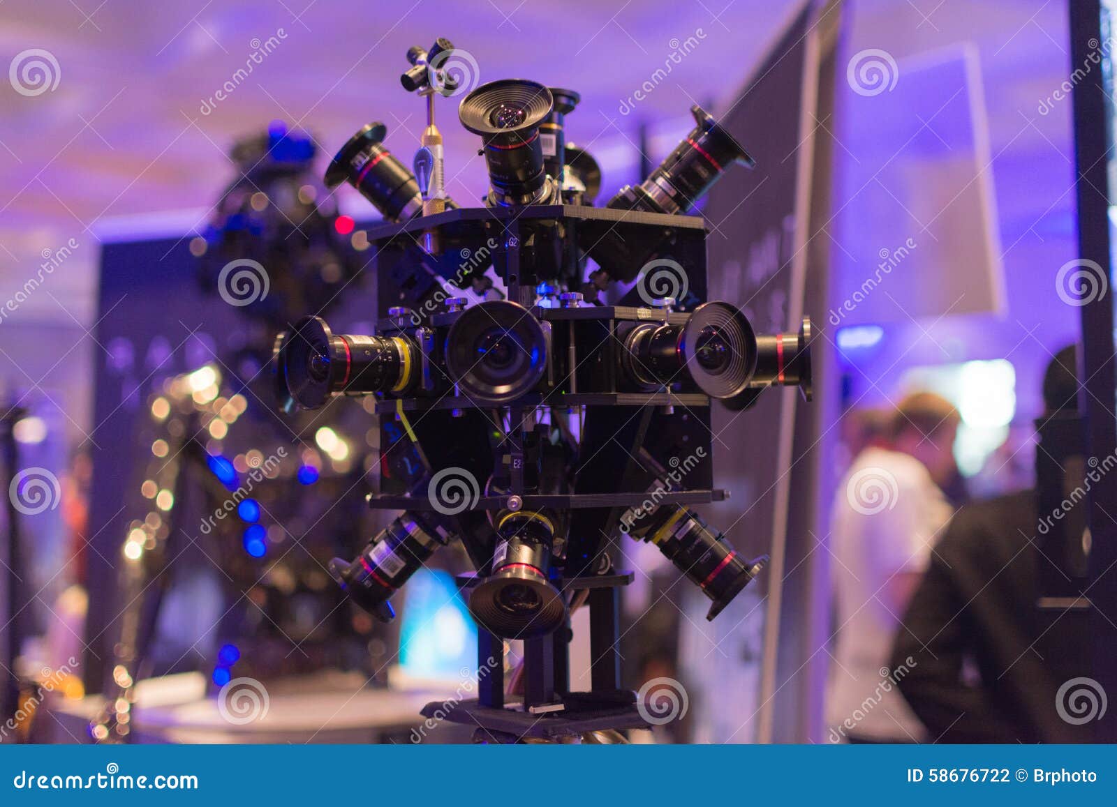 360 Degree Virtual Reality Camera System Editorial Photo ... 360 Degree Virtual Reality Camera System Editorial Photo ...
