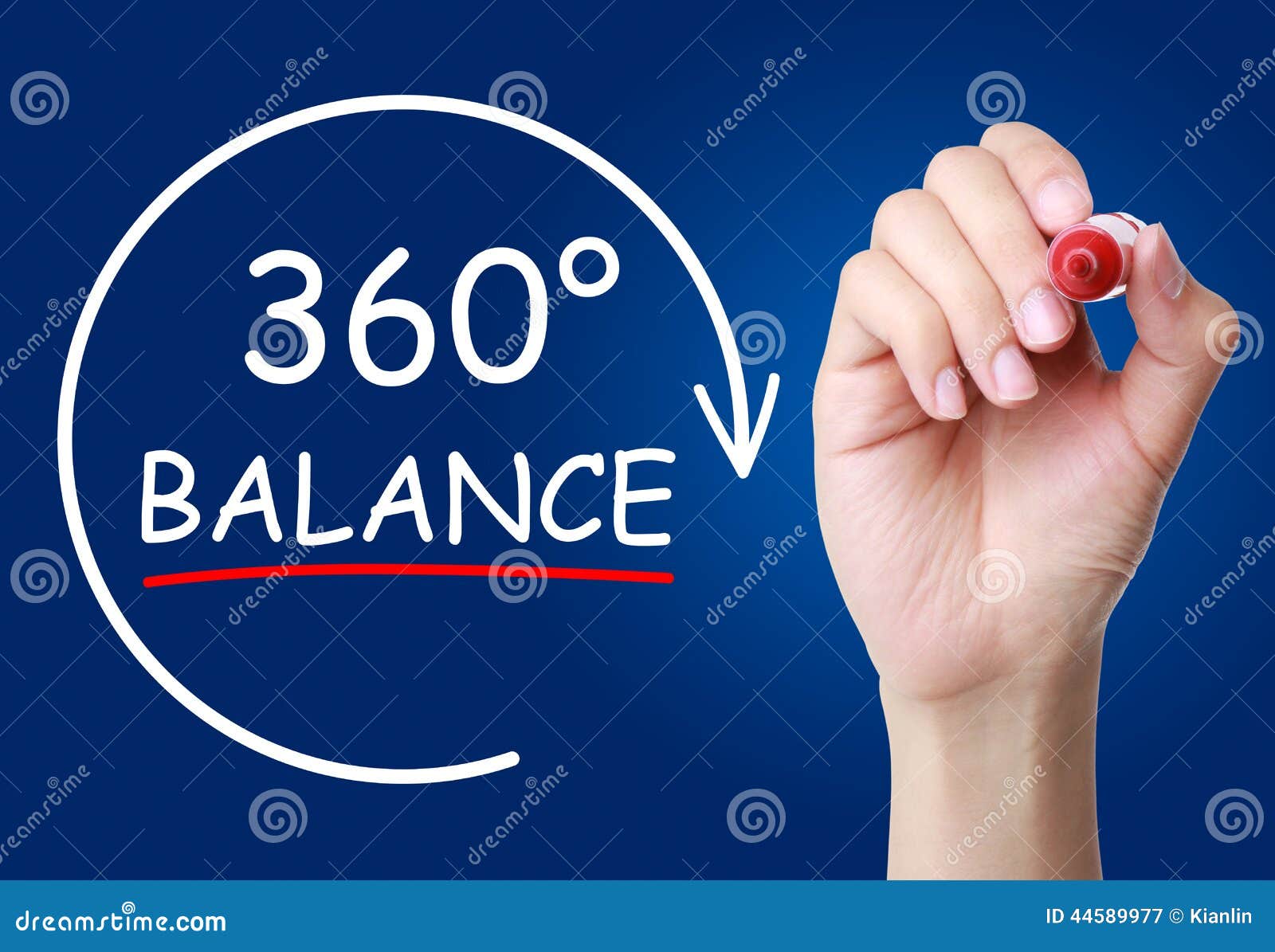 360 Degrees Balance Concept Stock Image - Image of conceptual ...
