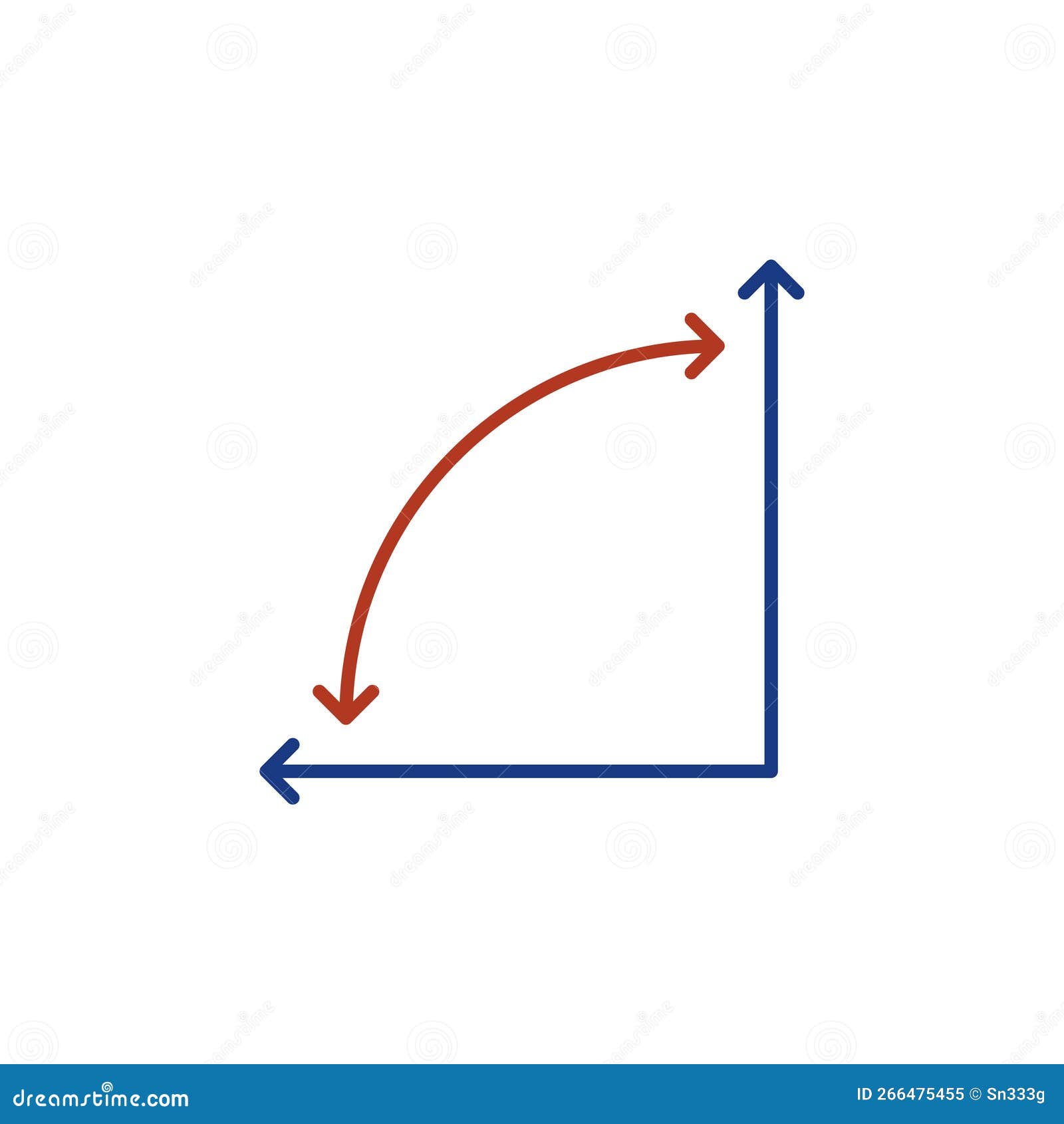 90 Degrees Right Angle Vector Concept Colored Icon or Symbol Stock ...