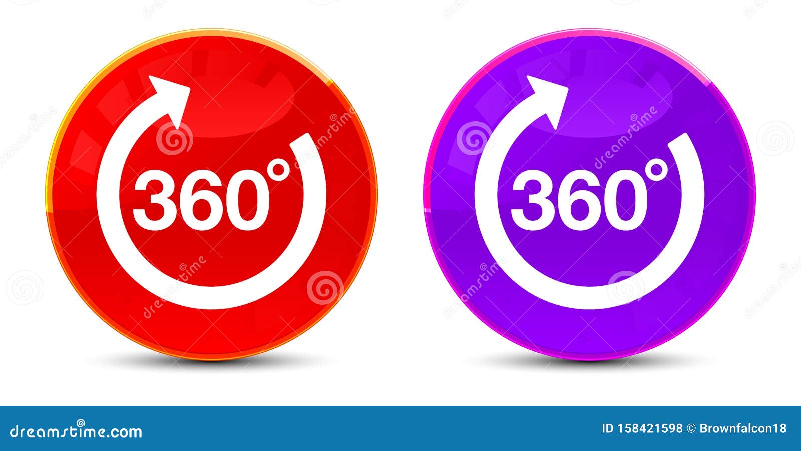 360 Degrees Rotate Arrow Icon Glossy Round Buttons Illustration Stock ... 360 Degrees Rotate Arrow Icon Glossy Round Buttons Illustration Stock ...