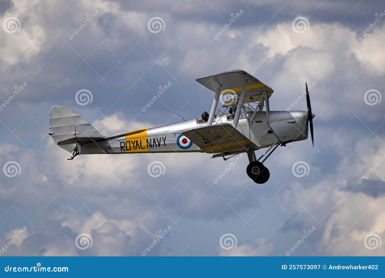 DeHavilland Tiger Moth (T8191) G-BWMK Editorial Photography - Image of ...